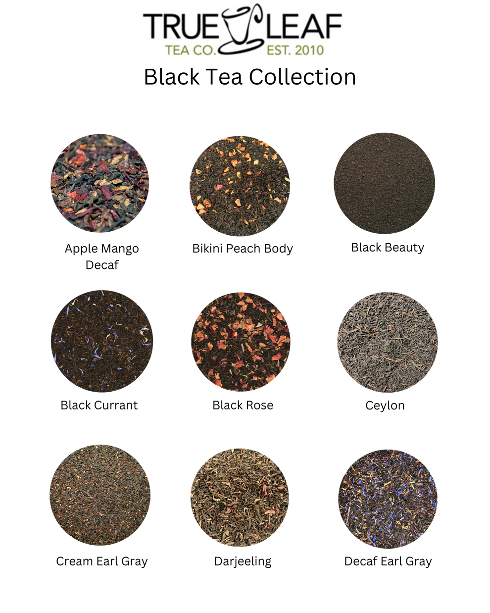 Organic Black Rose - 4 oz – True Leaf Tea